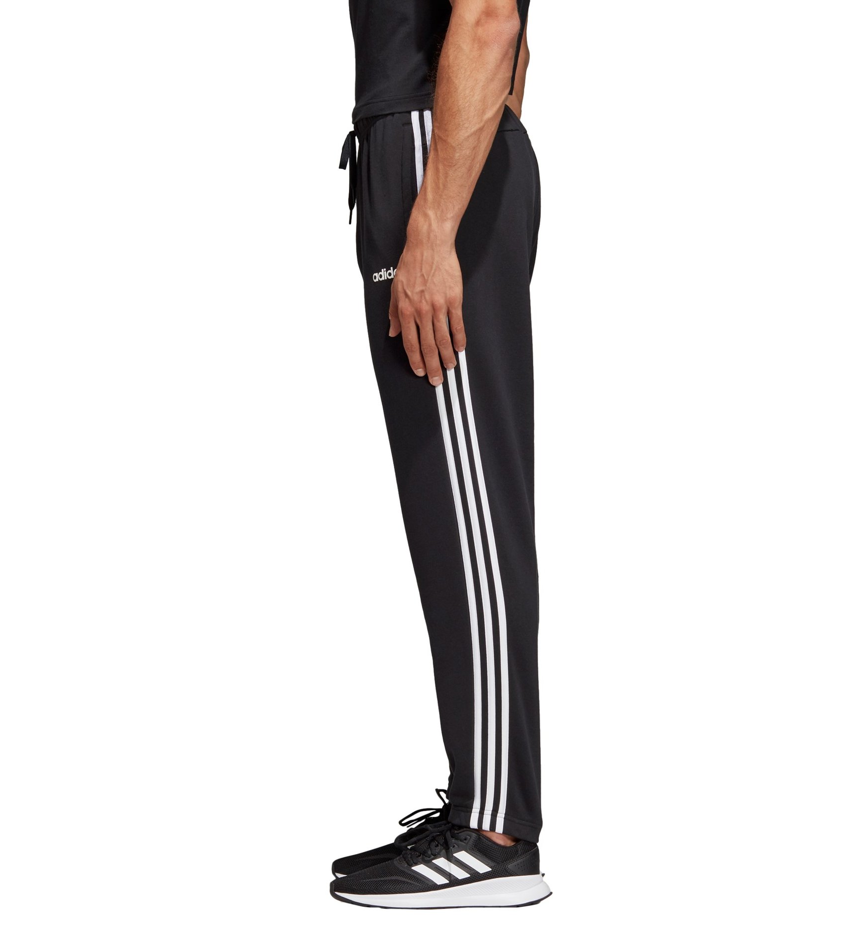 Adidas Essentials 3 Stripes Tapered French Terry Trainingshosen Lang