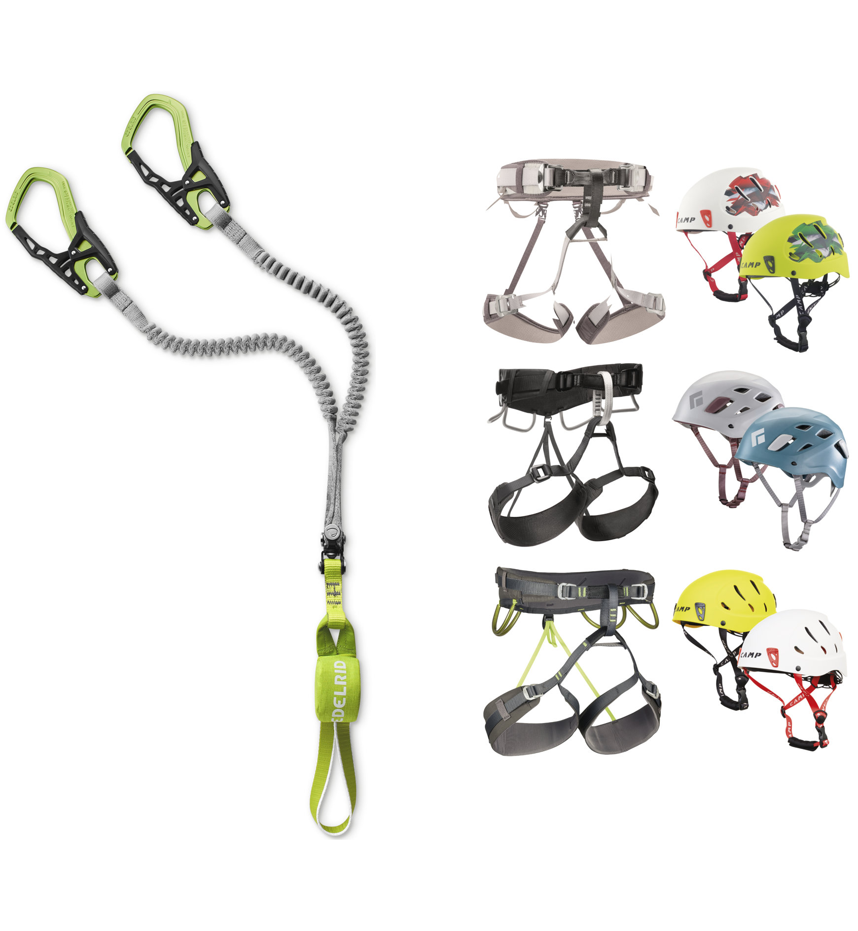 Edelrid Sicherheitsausrüstung Edelrid Klettersteig-Set Komplett - Cable ...