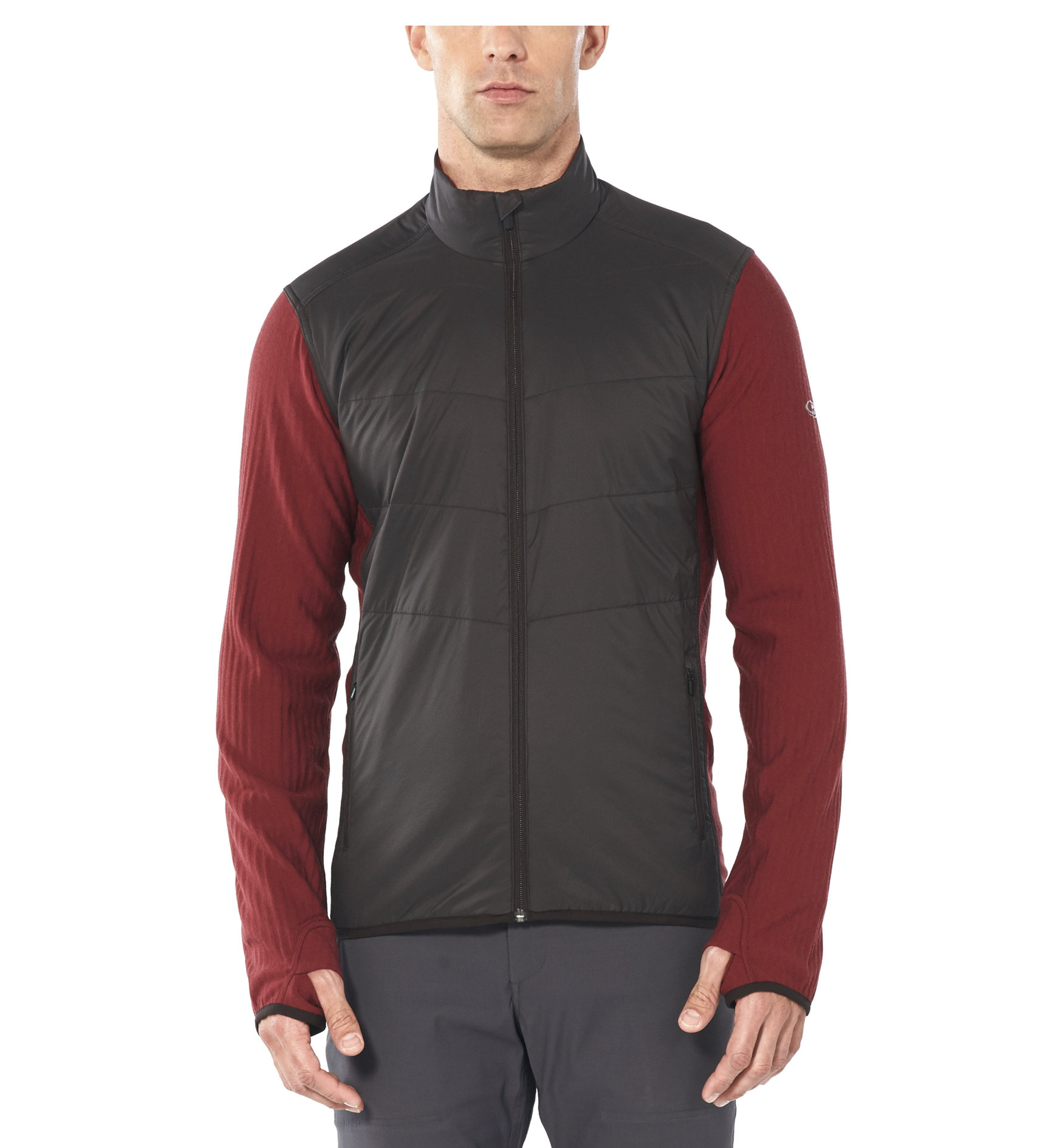 Icebreaker Merinoloft Descender Hybrid - Hybridjacke - Herren ...