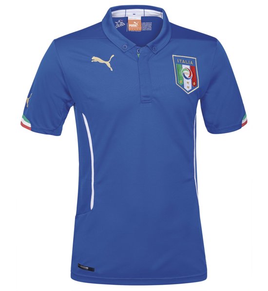 Puma Figc Italia Home Repl - polo calcio - uomo | Sportler.com
